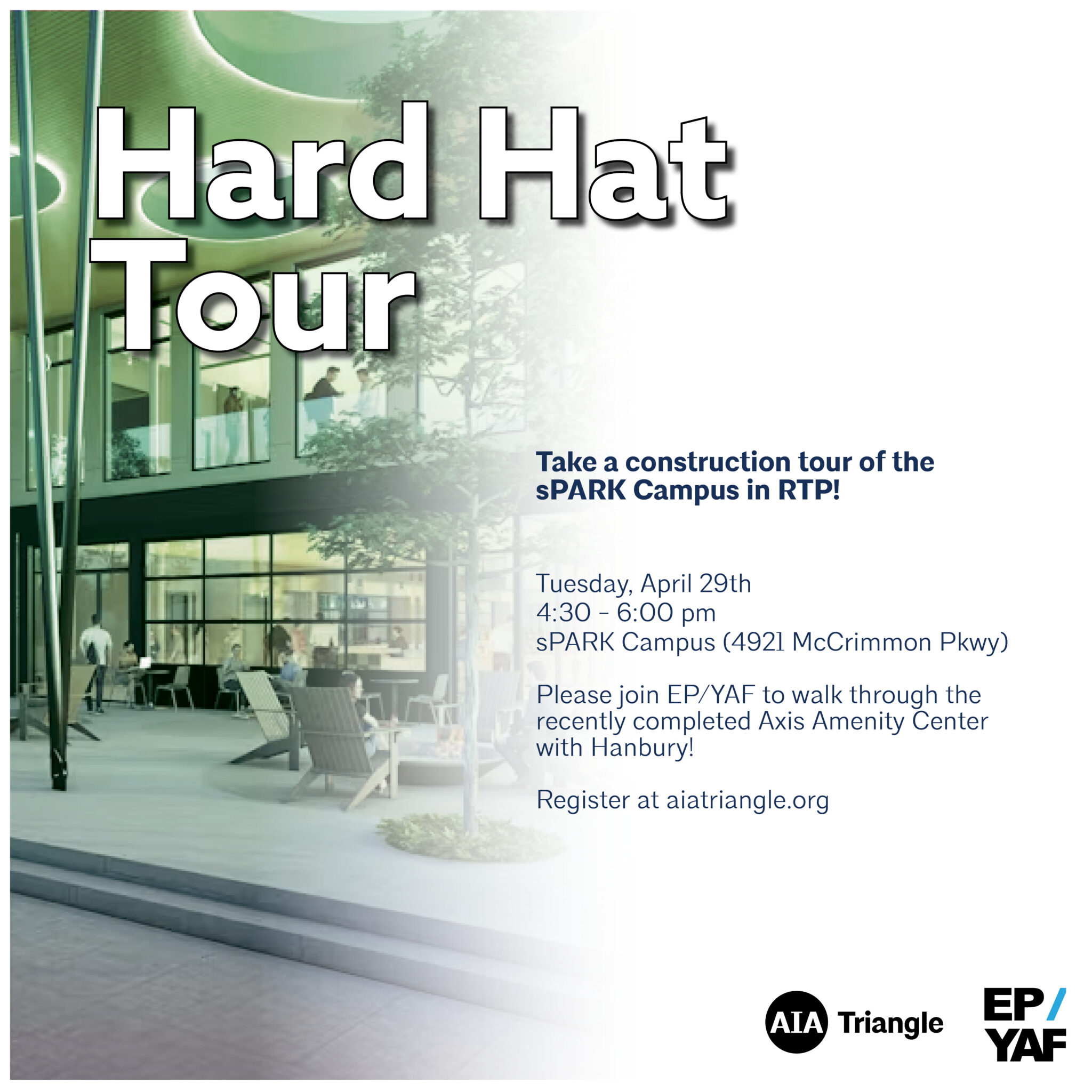 Hard Hat Tour – Axis Amenity Center at sPARK Campus | AIA Triangle